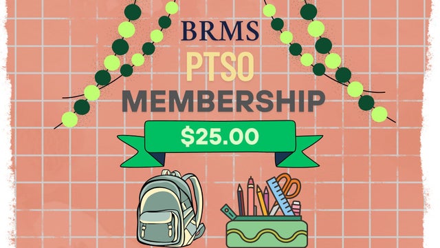 BRMS PTSO Membership Donation 2025-2026